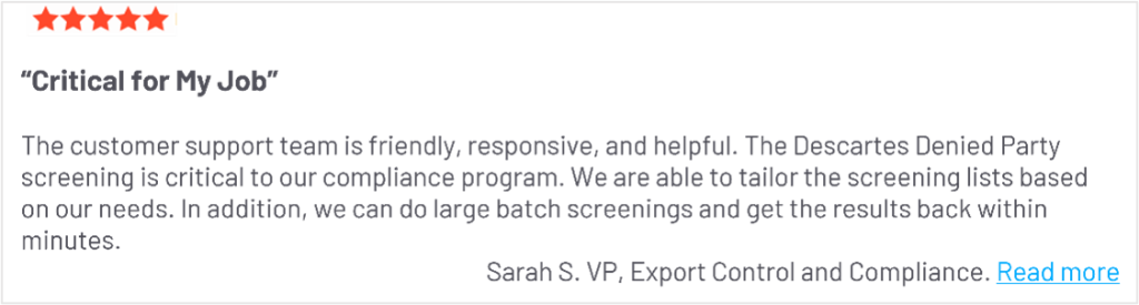 How to Effectively Compare Denied Party Screening Software Vendors